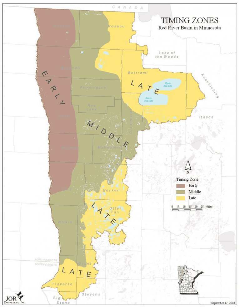 Drainage and Watershed Timing in the Red River Basin - Moore ...