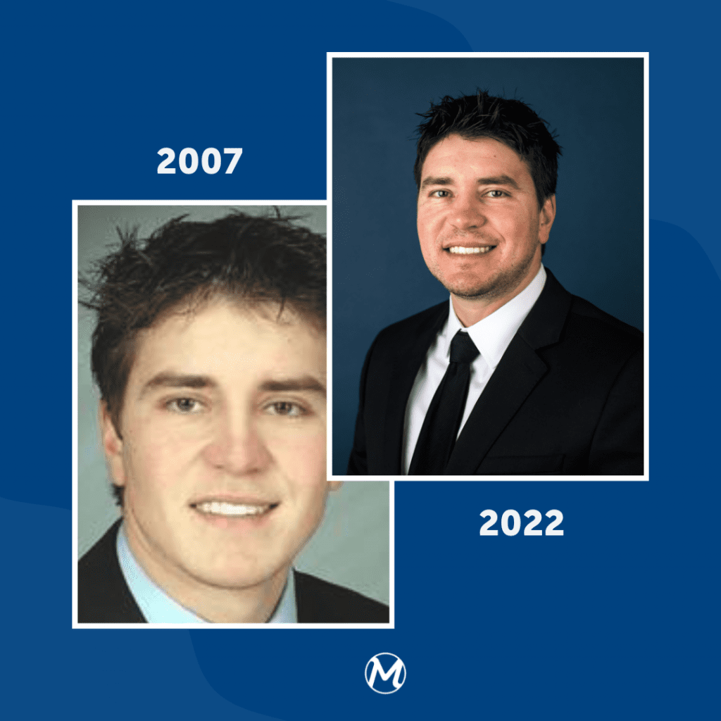 Brandon Oye & Jerod Klabunde | Graduate Engineer | Then & Now - Moore ...