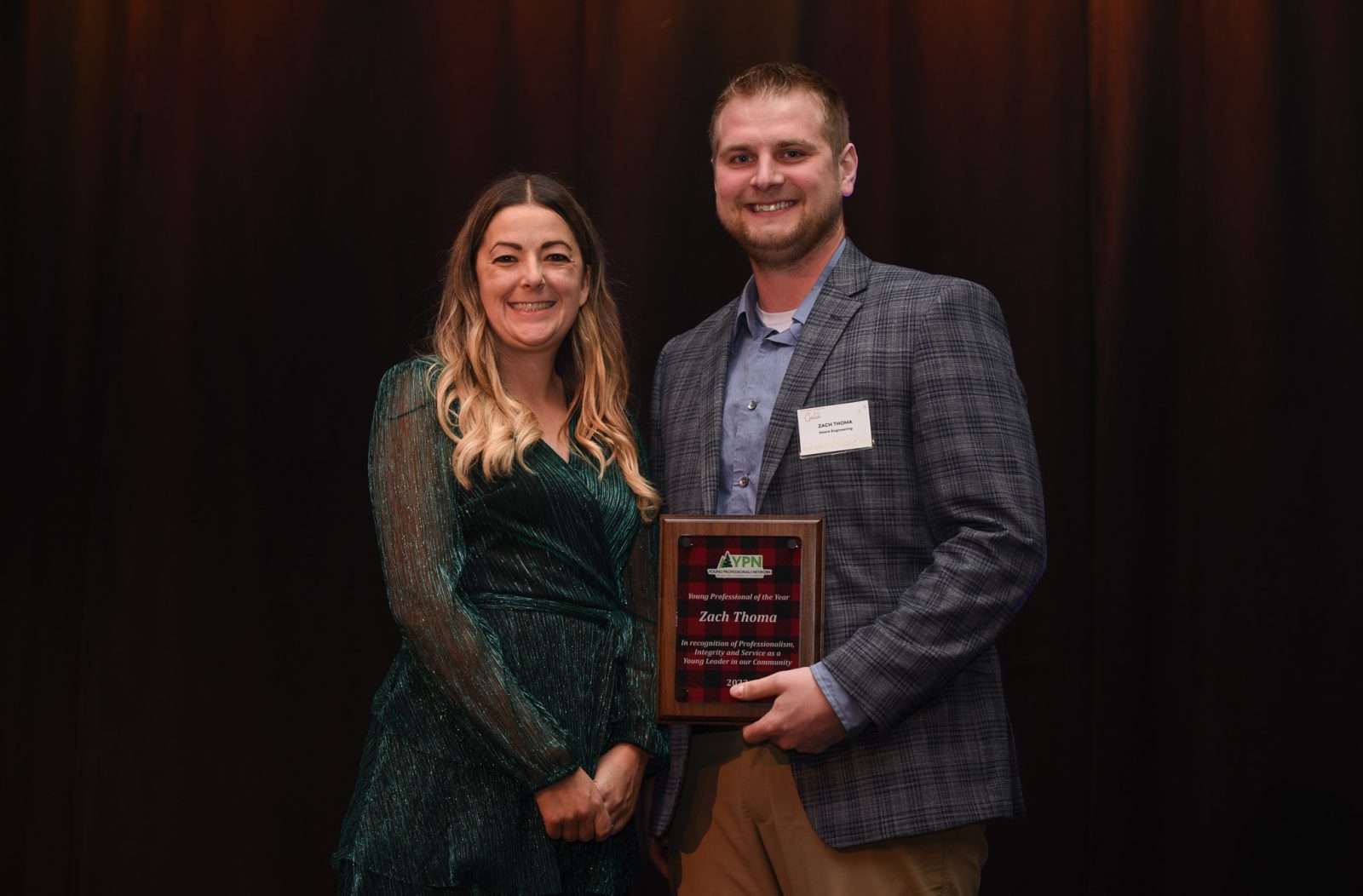 Zach Thoma Receives Young Professional of the Year Award - Moore ...